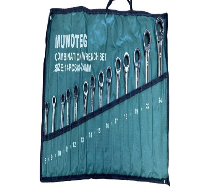 Muwoteg Combination Wrench Set Steel for All Types Steering Gear Repair ...