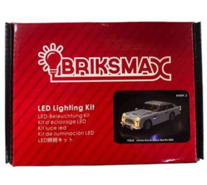Briksmax Light Set For 10262 James Bond Aston Martin DB5 Vehicles (Red ...