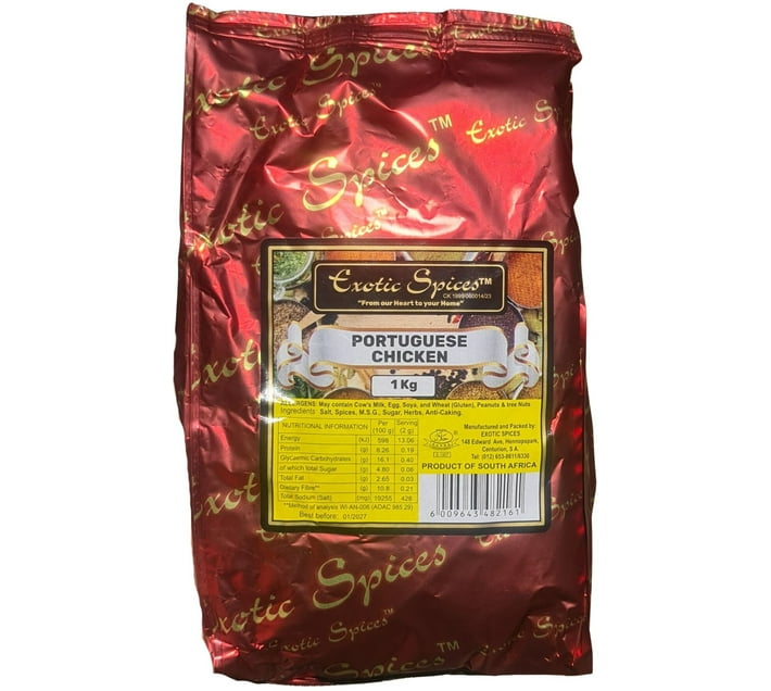 Exotic Spices Portuguese Chicken (1 kg) | Makro