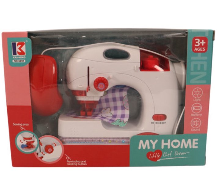 My Home Toy Sewing Machine with Light & Sound Role Play Toy () | Makro