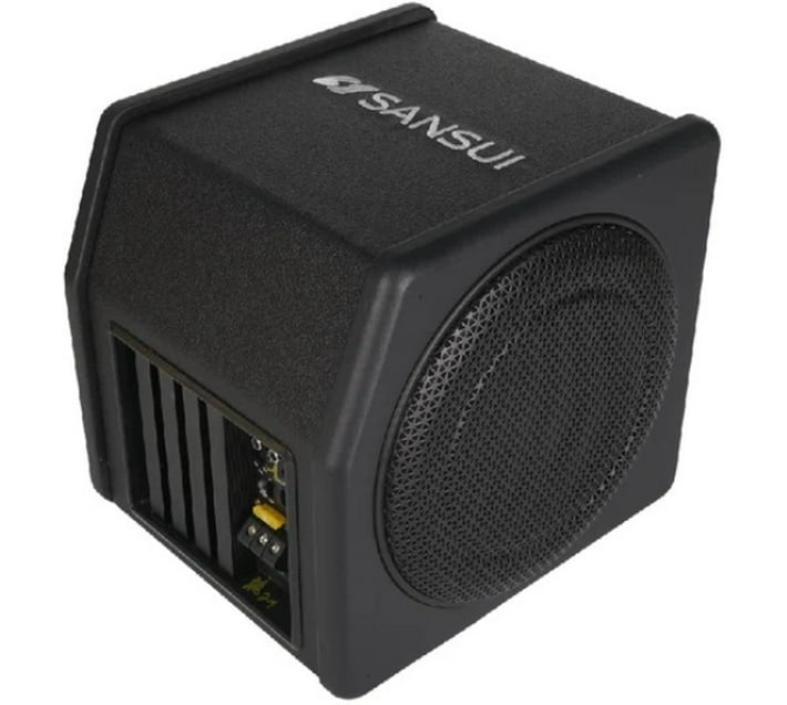Sansui HIMA203 Subwoofer Rear Deck Mounted Square Car Speaker (1000 W ...
