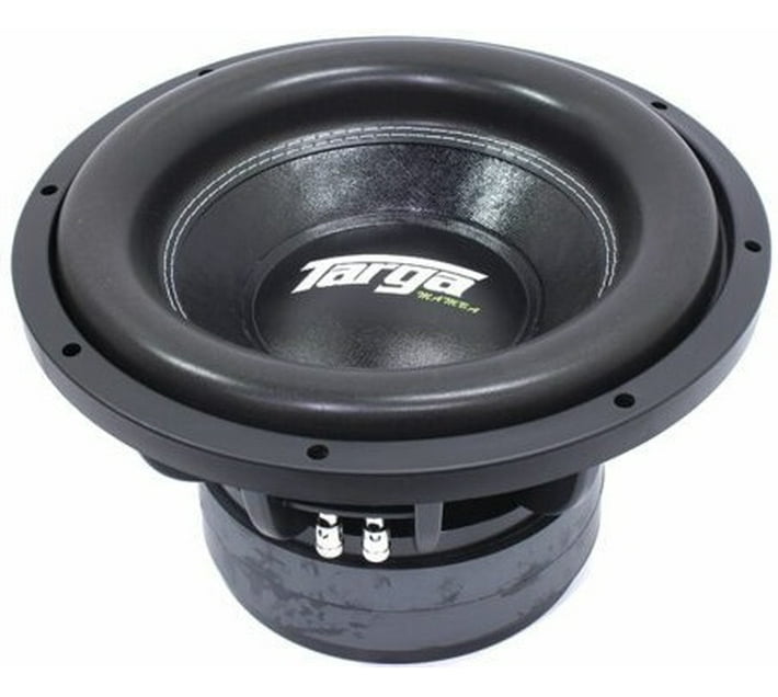 Targa TG-MB124D Subwoofer Rear Deck Mounted Round Car Speaker (26000 W ...