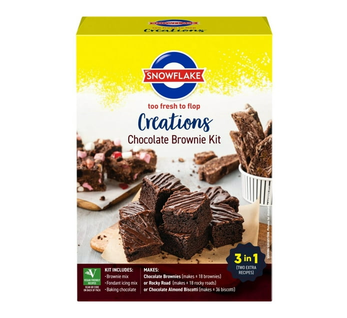 Buy Snowflake Creations Chocolate Brownie Kit 560g in Bulk | Makro Business