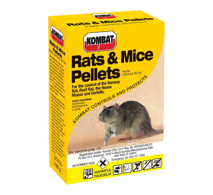 Starke Ayres 100 g Kombat Rats & Mice Pellets | Makro
