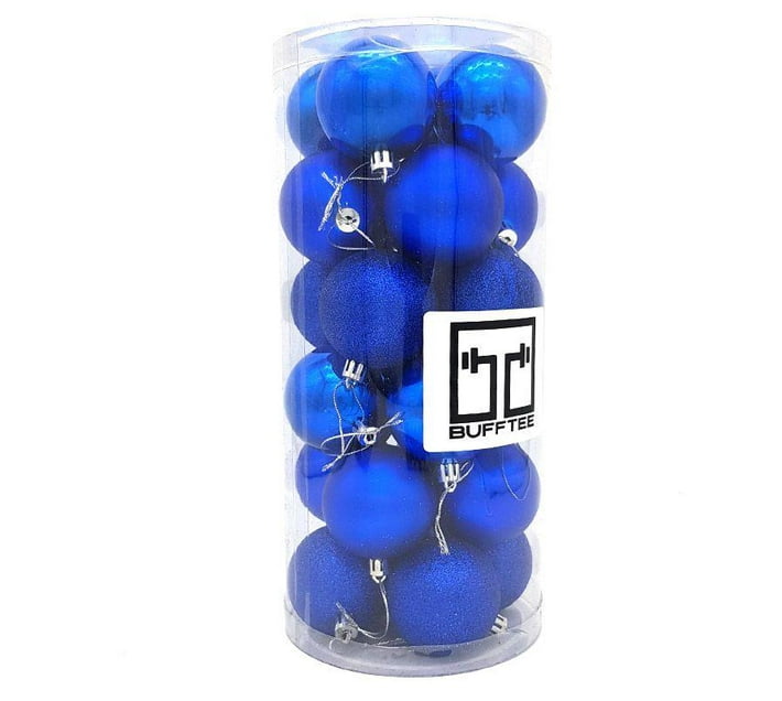 Someone’s in a Makro 24 Piece Big Christmas Tree Baubles - Christmas ...