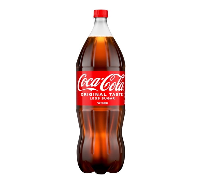Buy Coca-Cola Original Taste Less Sugar Soft Drink 2L in Bulk | Makro ...