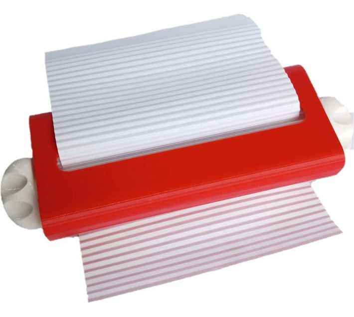 Buy Amira 2nd Gen Wave Emborsing Hand-held Paper Cutter (Set Of 1, Red ...