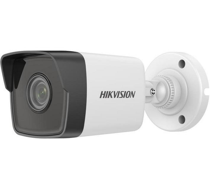 HIKVISION 2 MP 2.8mm Fixed Bullet Network Outdoor Security Camera with ...