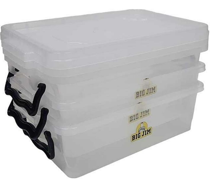 BIG JIM Shelf Organizers (White, Polypropylene) | Makro