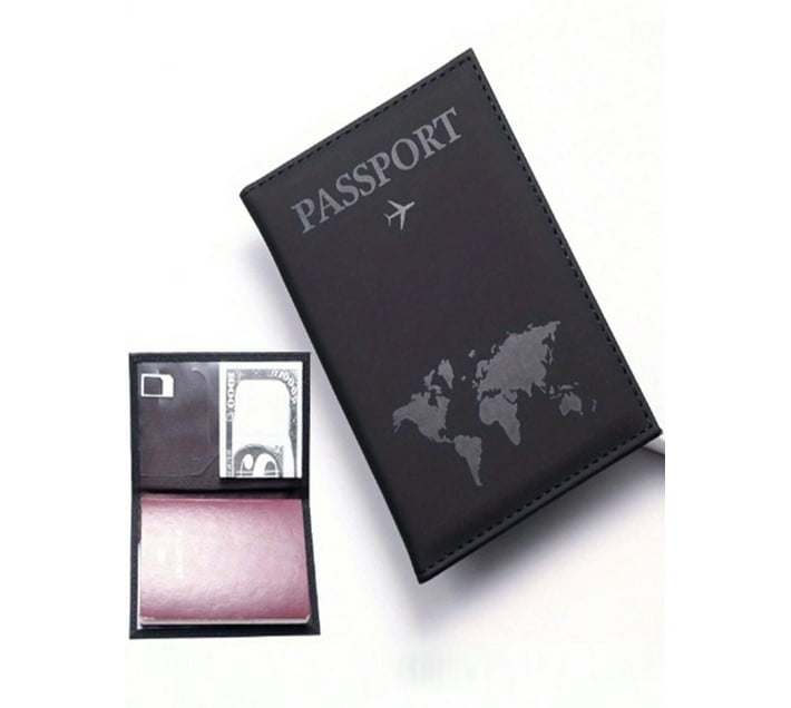 Longfield Trading Passport Pouch (Black) | Makro