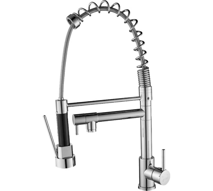 Icon Smicon Pull Out 2 Spout SS Sink Mixer Faucet () | Makro