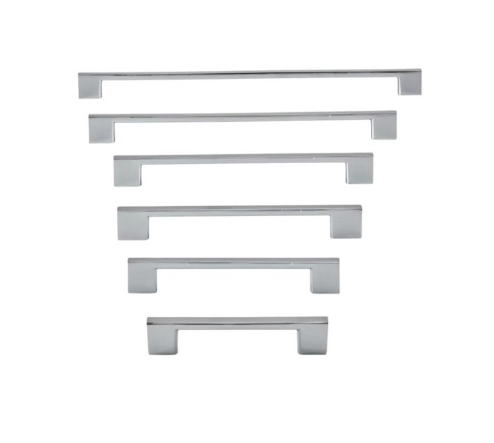 Someone’s in a Makro Strip Handle. Chrome Plated. 128mm - 8 pack Mood