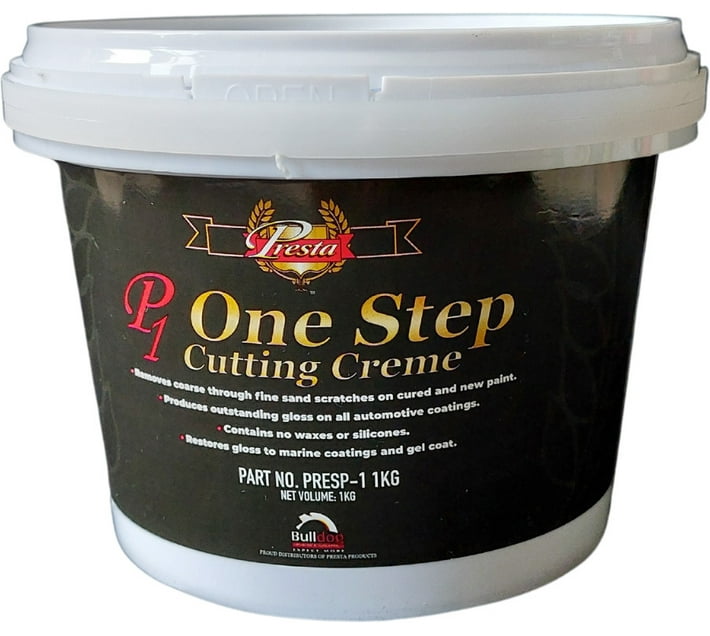 Bulldog Presta P1 One Step Cutting Creme 500g Paste Car Polish for ...