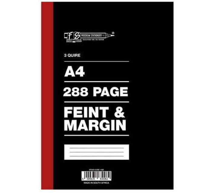 Marlin A4 Note Book Single (Black) | Makro