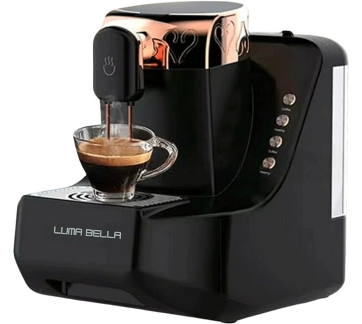 Luma Bella LB-54008 Turkish Coffee Maker 4 Cup Coffee Maker (Black) | Makro
