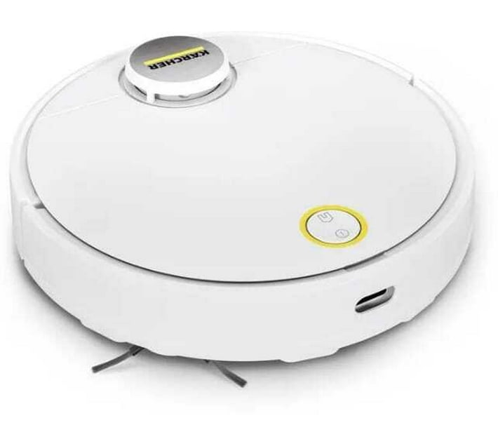 Karcher RCV 3 Robot Vacuum Cleaner Robotic Floor Cleaner (Black) | Makro