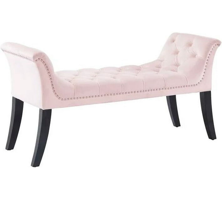 MR FURNITURE Leather 2 Seater (Finish Colour - PINK, Pre-assembled) | Makro