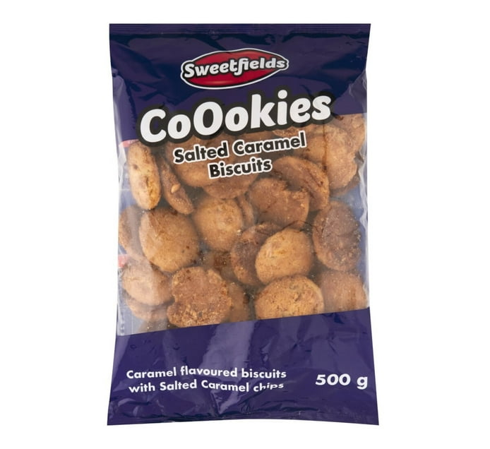 Someone’s in a Makro Sweetfields Biscuit Salted Caramel (12 x 500g) Mood