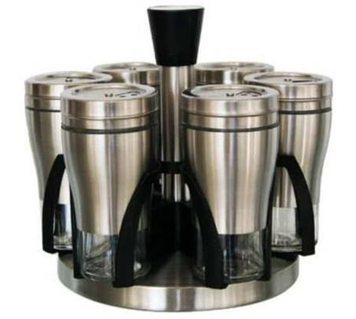 Generic Stainless Steel Tea Coffee & Sugar Container - 0.5 ml | Makro