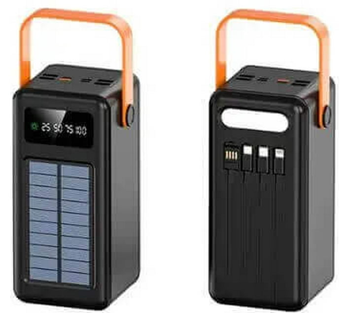 Perfect Dealz 100000 mAh Power Bank (Black, Lithium Polymer, Fast ...