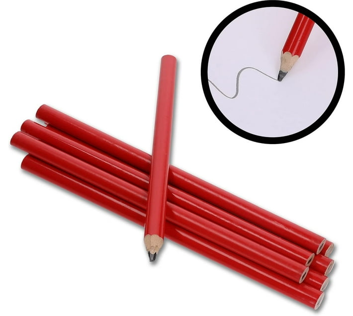 Le' Stat Kidz 2B Jumbo Beginners Triangular (Set of 12, Red) | Makro