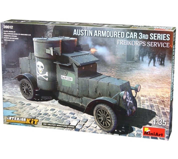 MINIART 1/35 AUSTIN ARMOURED CAR KIT Craft Kits Art and Craft Kit ...
