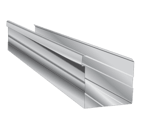 Heunis Steel Square Downpipe 100 x 75 x 1800 mm Silver Builders ...