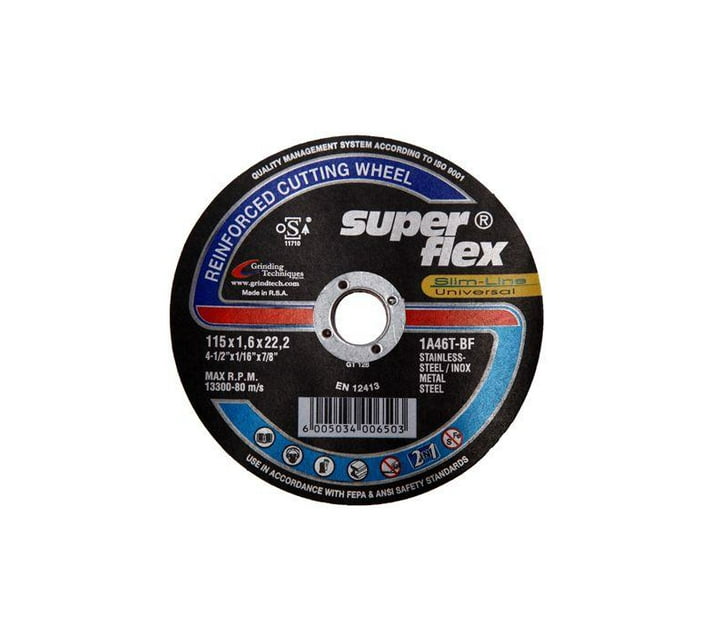 Superflex - 1A46T Bf (2In1) T41 C/W 115X1.6X22.23 - 5 Pack | Makro
