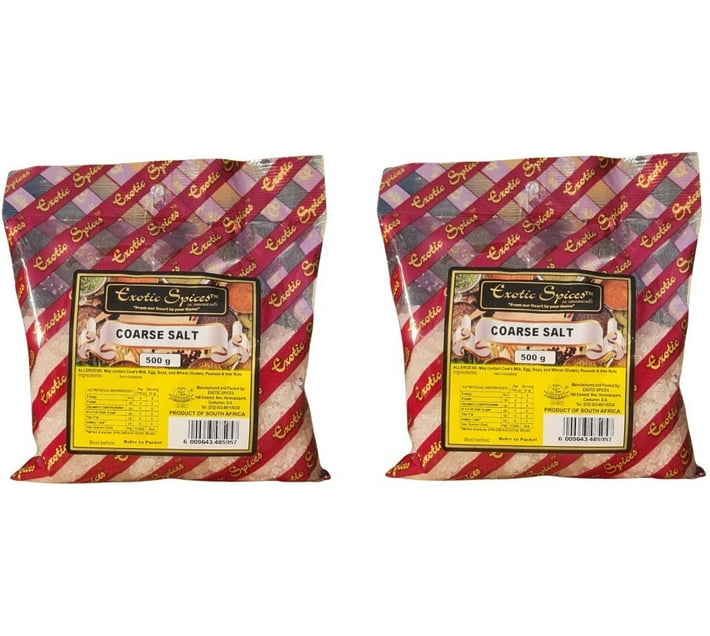 Buy Exotic Spices Coarse Salt (2 x 500 g) in Bulk | Makro Business