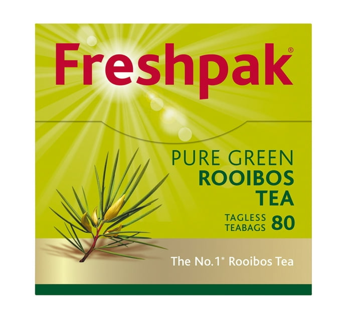 Someone’s in a Makro Freshpak 12 x 80's Teabags Green Rooibos Mood