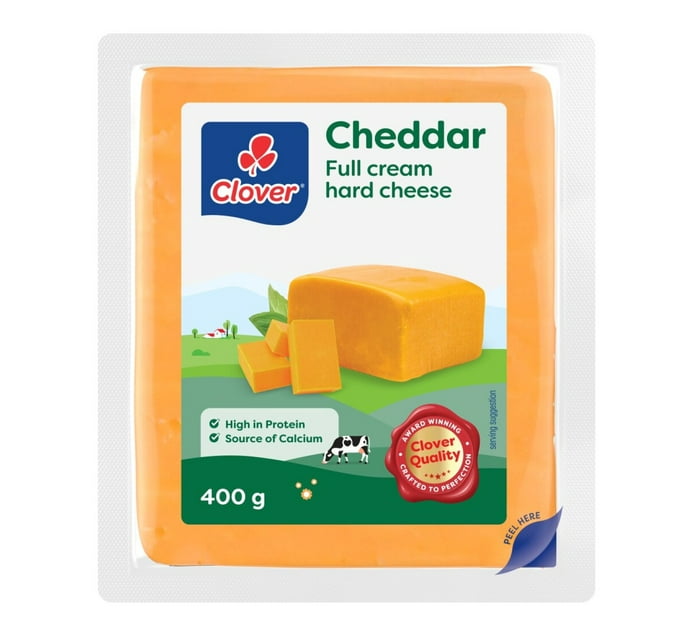 Buy Clover Cheese Cheddar (1 x 400g) in Bulk | Makro Business