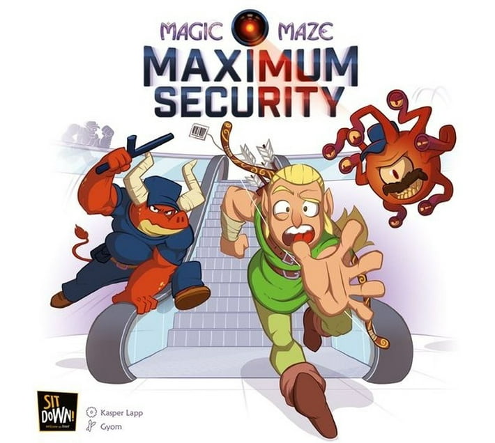 Sit Down Games Magic Maze - Maximum Security- Board Game Party & Fun ...
