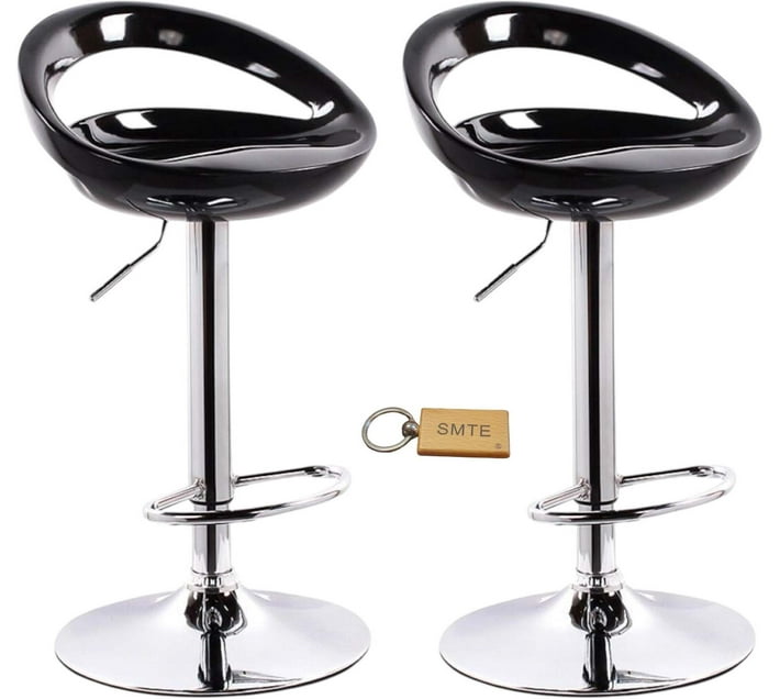 Buy SMTE Metal Bar Stool (Finish Colour - Black, Pre-assembled) in Bulk ...