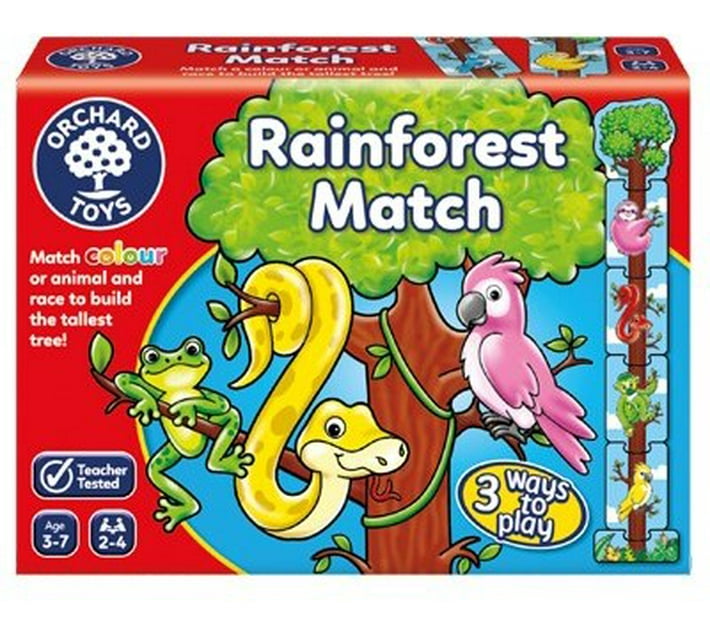 Orchard Toys Rainforest Match Educational Board Games Board Game () | Makro