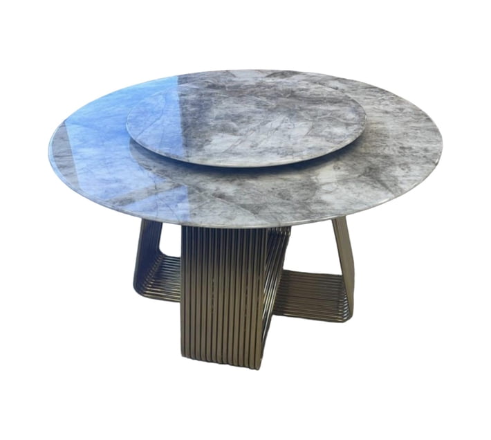 Someone’s in a Makro SMTE- Luxury Round Marble Dining Asian Table ...