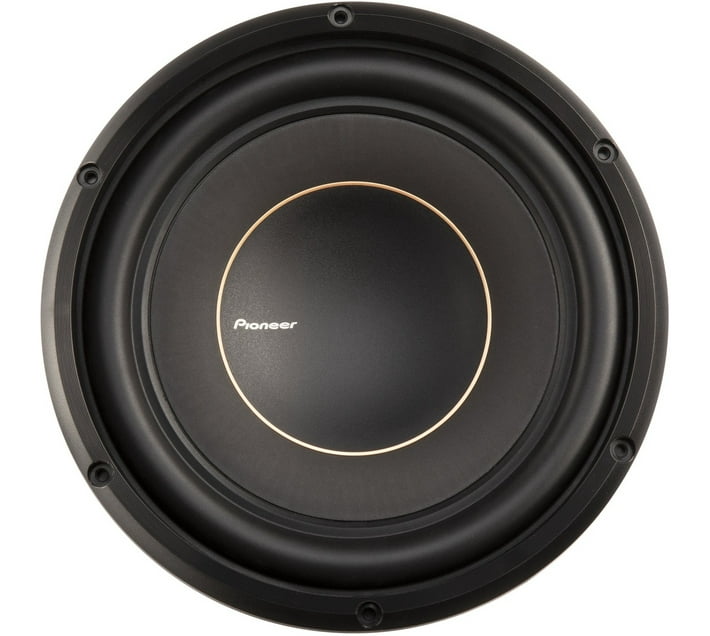PIONEER TS-D10D4 Subwoofer Rear Deck Mounted Round Car Speaker (1500 W ...