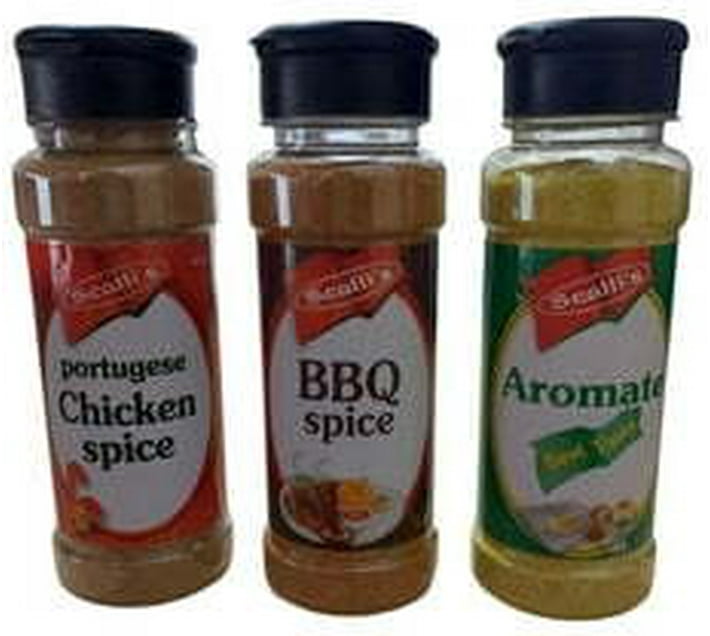 Scalli's Scalli`s 200ml Portugese Chicken, 200ml BBQ Spice, 200ml ...