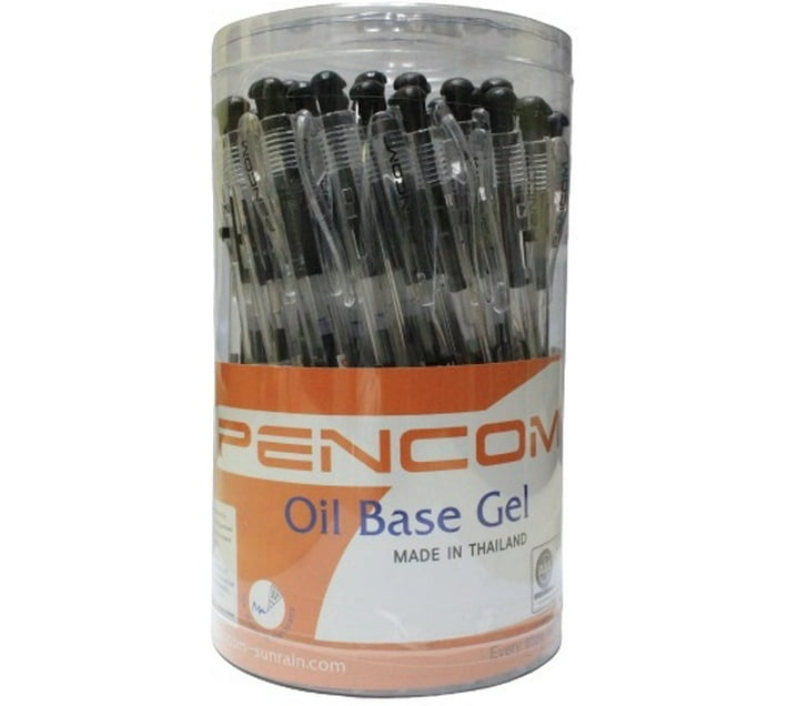 Buy Pencom Gel Ball Pen (Pack of 50, Black) in Bulk | Makro Business