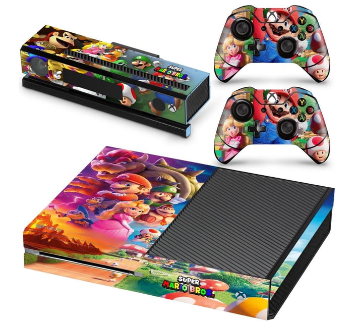 Someone’s in a Makro SkinNit Decal Skin For Xbox One: Super Mario ...