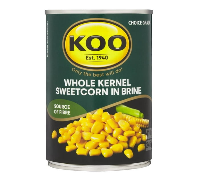 Buy Koo Whole Kernel Sweetcorn In Brine 410g in Bulk | Makro Business