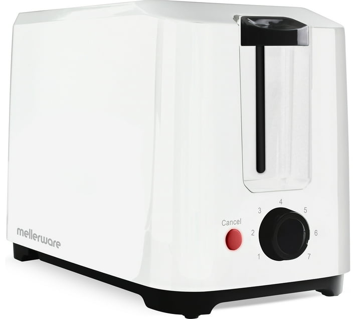 Mellerware 2 Slice Plastic 7 Heat Settings Eco 700 W Electric Auto Pop ...