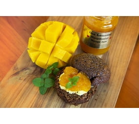 Ina Lessing Konfyte Mango Jam 410 ml | Makro