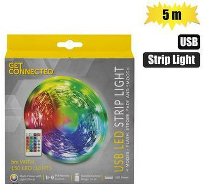 Get Connected Strip light led usb 5m with remote LED Outdoor Light ...