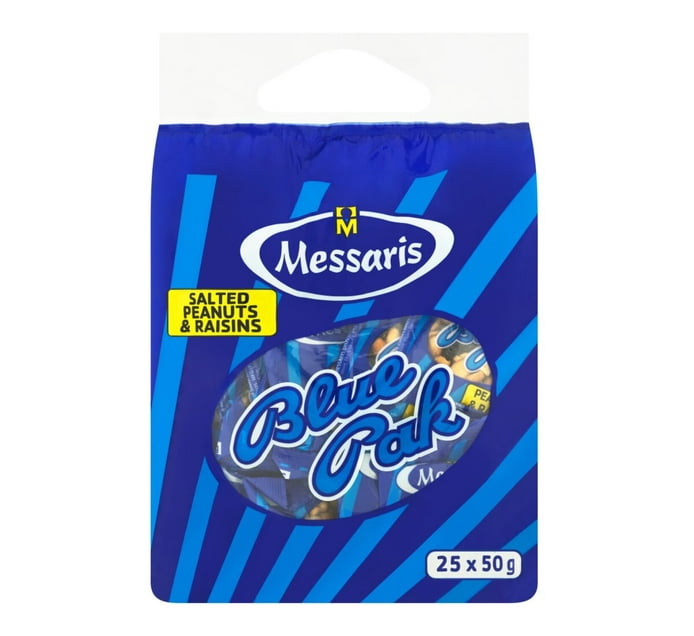 Messaris Nuts Baler Peanuts & Raisins (25 x 50g) | Makro