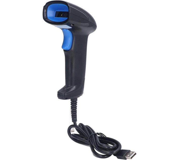 Someone’s in a Makro Barcode Scanner, Handheld USB 1D Wired Barcode ...