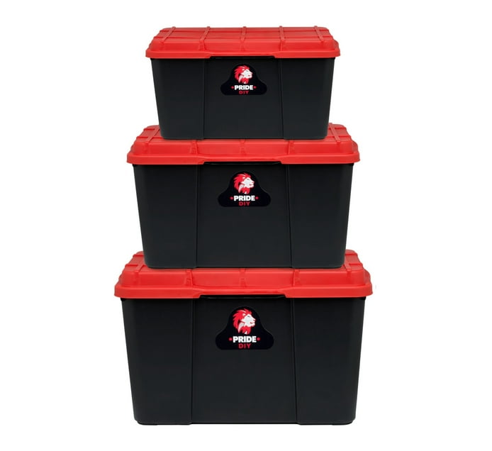 Pride 3-Piece Storage Box Set | Makro