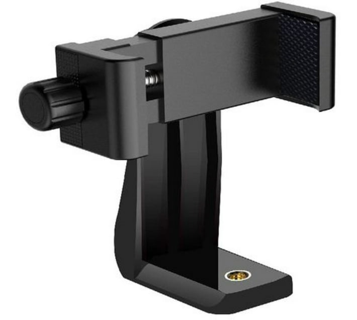 LASA Pole Mount Jaw Clamp Camera Mount (Black) | Makro