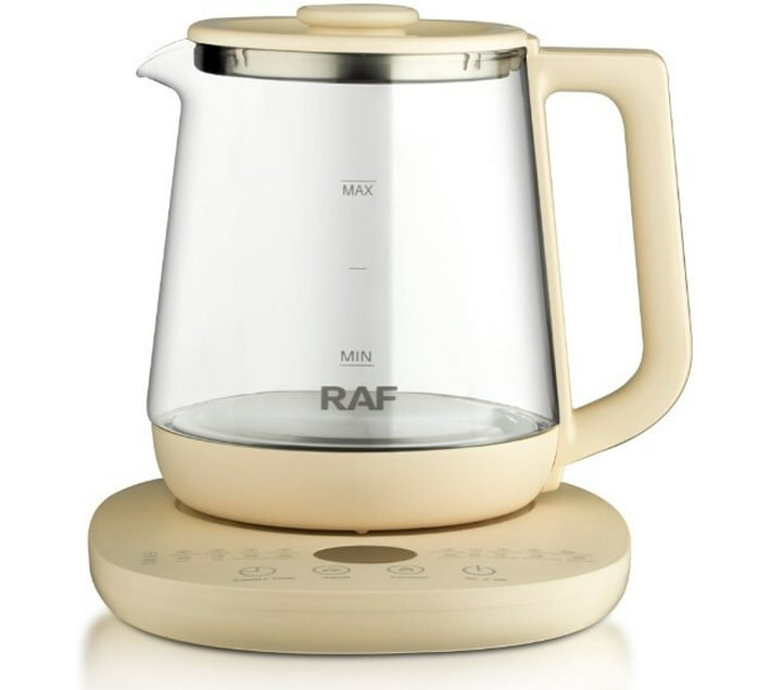 RAF R-7937 Multi Cooker Electric Kettle (1.5 L, White, Beige) | Makro