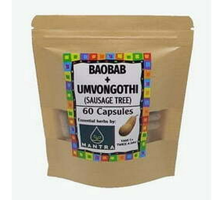 MANTRA BAOBAB and Sausage tree bark extract (60 Capsules) | Makro