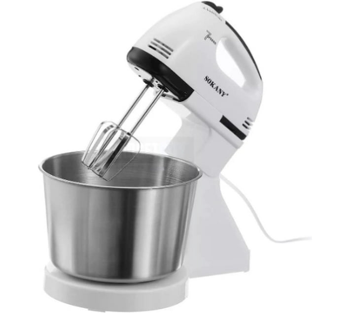 Sokany Multifunctional Electric Food Processor 7 Speeds Hand Mixer 250 ...